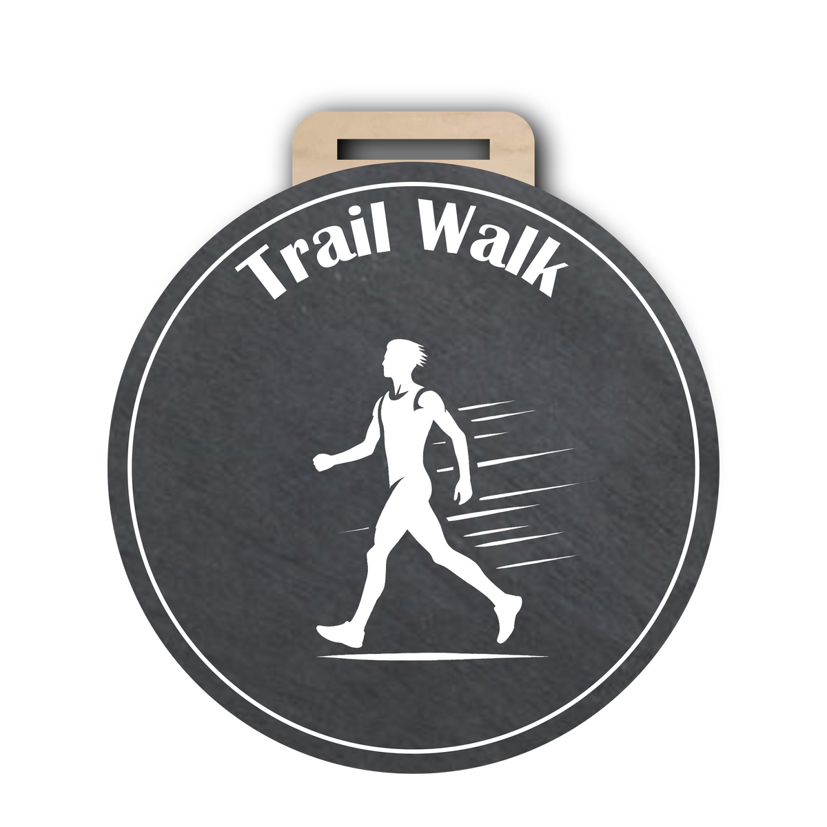 Slate Trail Walk Medal 2 – Zero Waste Medals