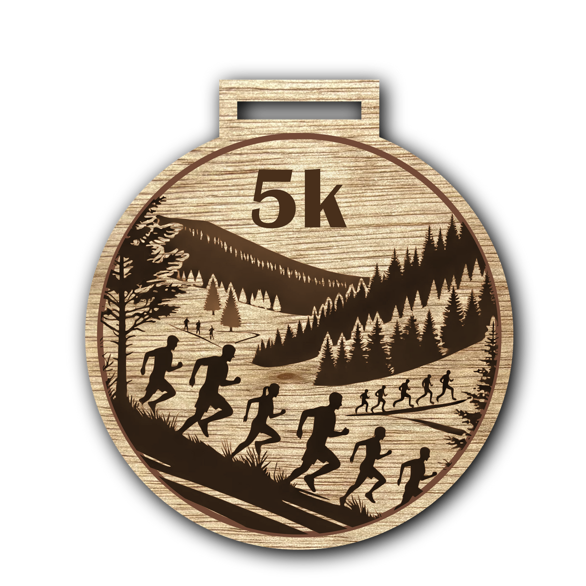 5k Medal Design 2 – Zero Waste Medals