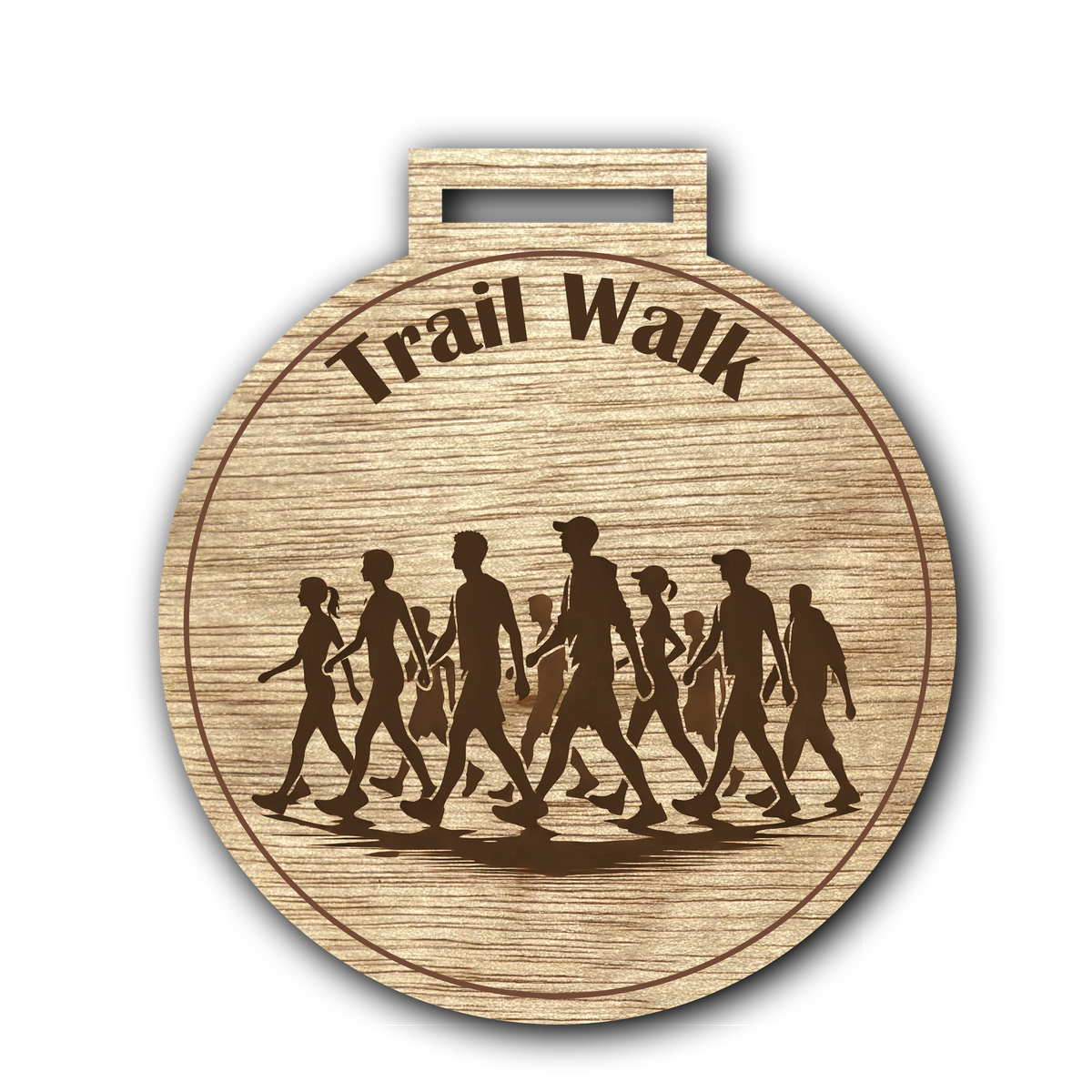 Trail Walk Medal 1 – Zero Waste Medals