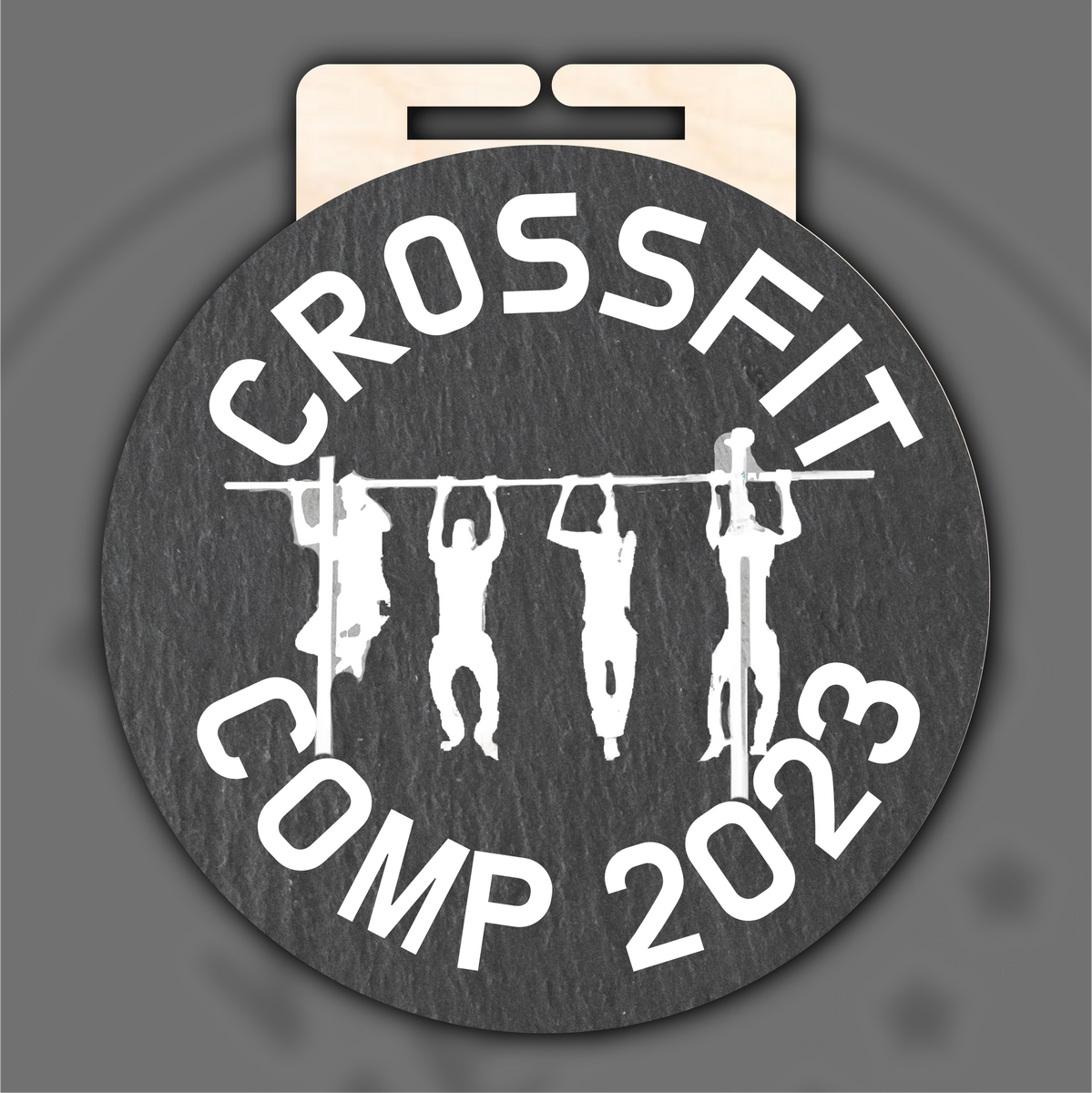 Slate Crossfit Medal – Zero Waste Medals