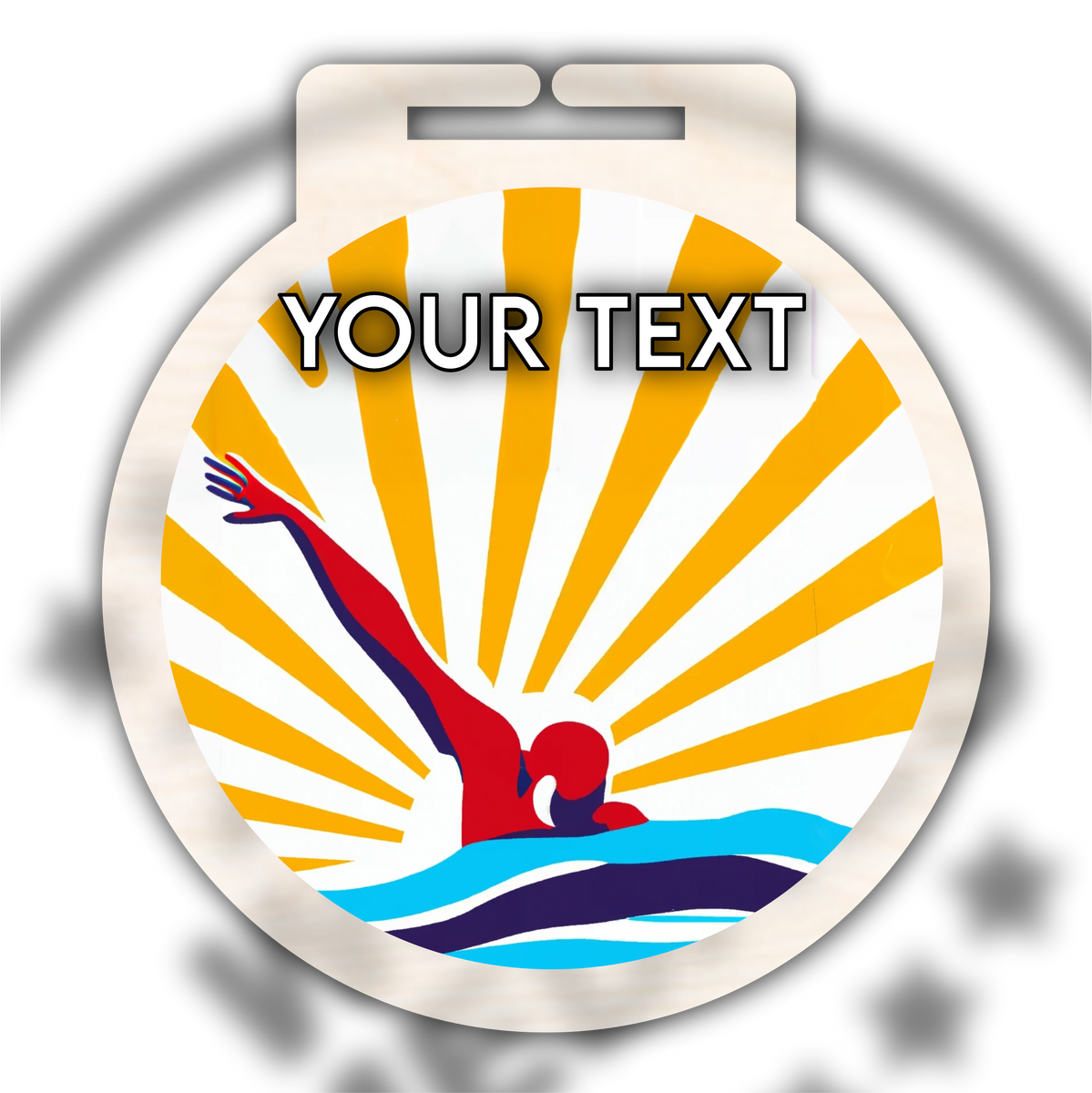 Wooden Colour Swimming Medal Type 2 From £1.25 each! – Zero Waste Medals