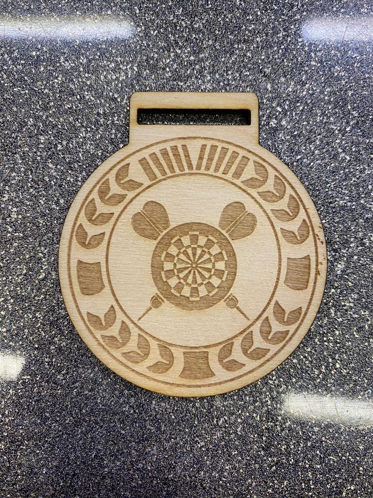 Standard Darts Medal – Zero Waste Medals
